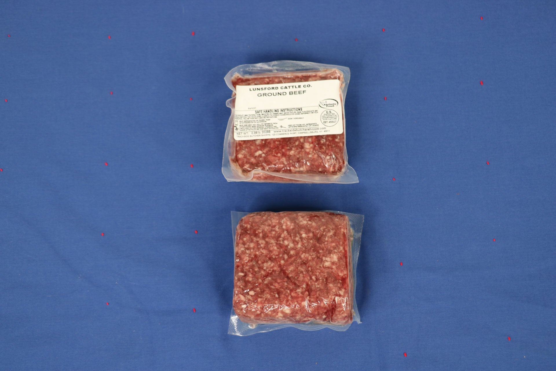 Organ meat ground beef box of 32 -1lb packs – Lunsford Ridge Farm