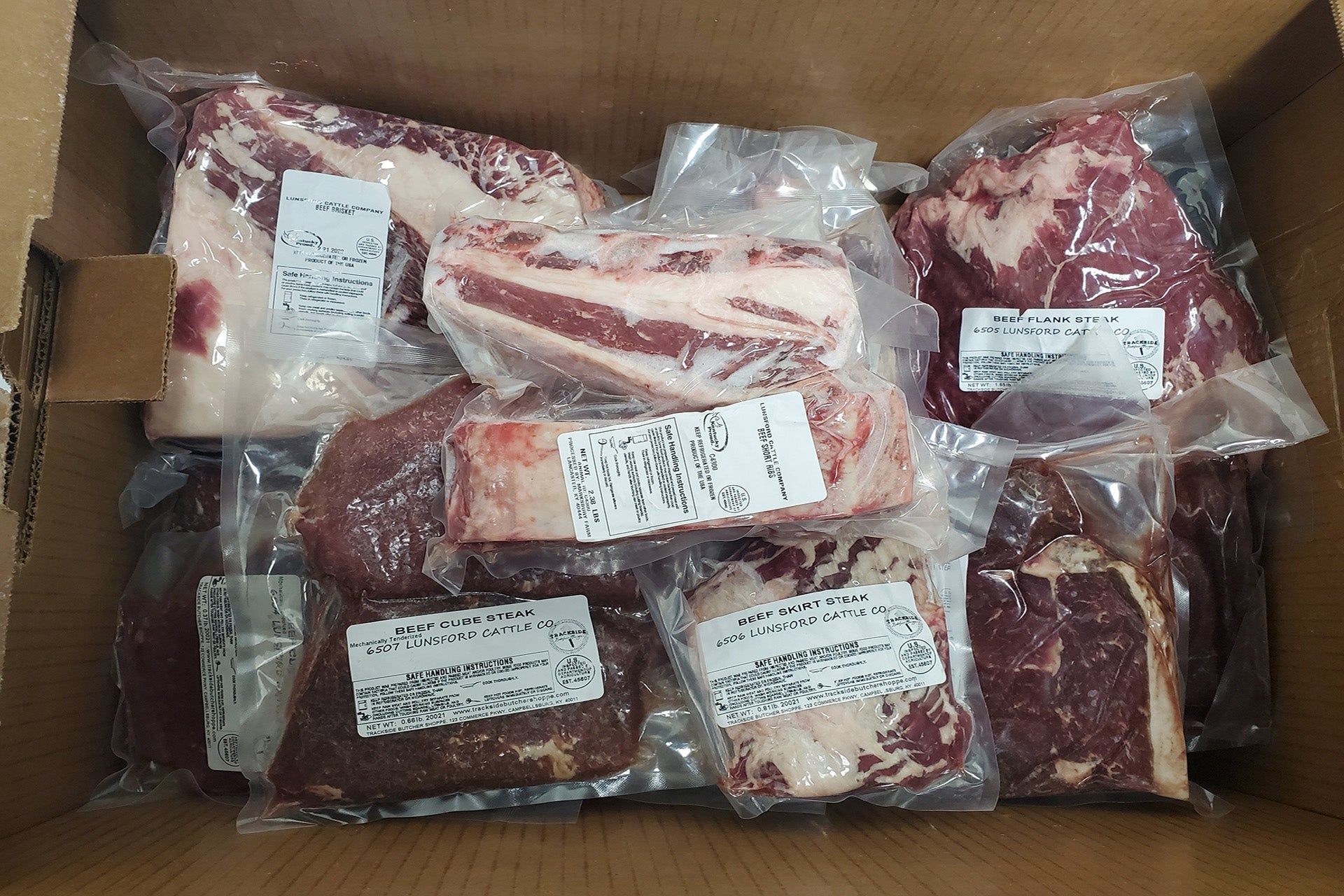 Quarter Beef (5 cu ft freezer space) – Lunsford Ridge Farm